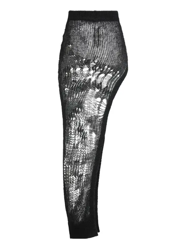 Rick Owens Simple Knit Skirt - Black