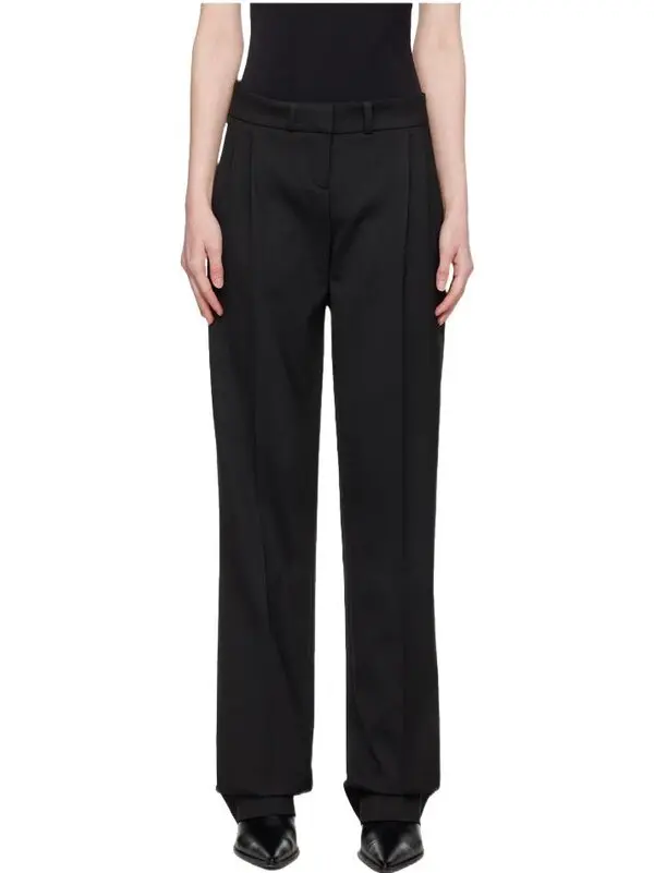 Coperni Straight-leg Tailored Trousers - Black