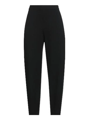 Max Mara Minimal Knit Carrot Pants - Black