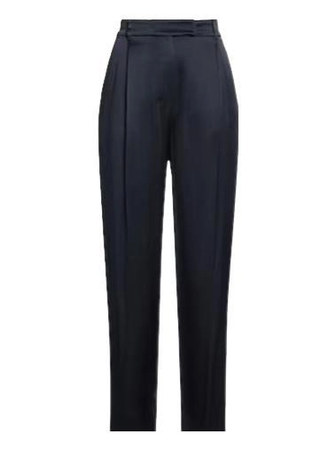 Max Mara Straight-leg Satin Trousers - Black