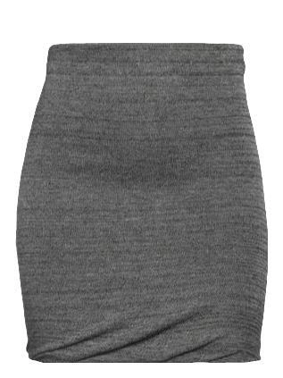 Isabel Marant Étoile Ribbed Knit Mini Skirt - Gray