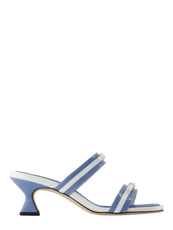 CAREL 40mm Luna Mules - Blue
