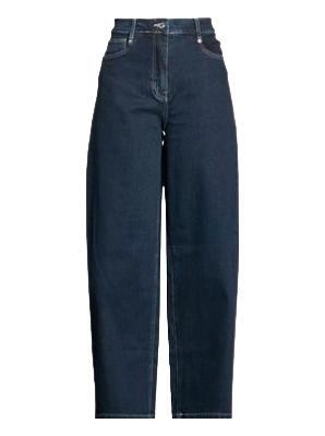 MAXCO. Max&co. High-waisted Cropped Tapered Denim Pants - Black