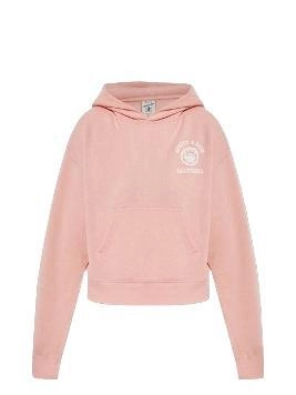 SPORTY  RICH Sporty & Rich Logo Hoodie Sweater - No