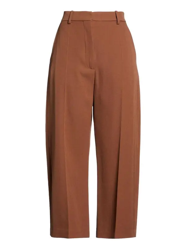 Marni Wide-leg Cool Wool Trousers - Brown