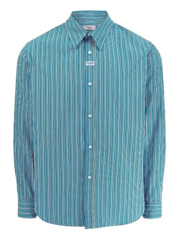 Martine Rose Striped Shirt - Blue