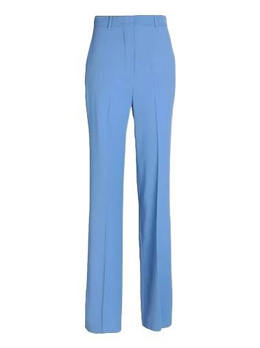 Max Mara Straight-leg Wool Trousers - Blue