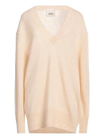 Isabel Marant Étoile Long Sleeve V-neck Jumper - Nude