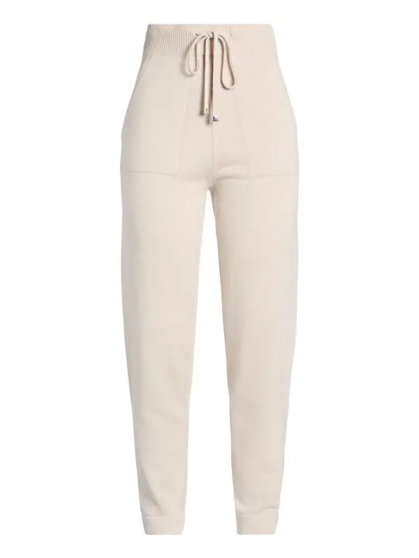 Max Mara Tapered Knitted Pants - Pink