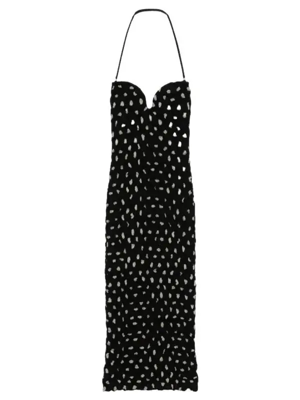 Nanushka Haylen Midi Dress - Black
