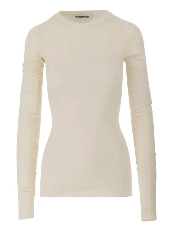 DARKPARK Crew-neck Long-sleeve Top - Nude