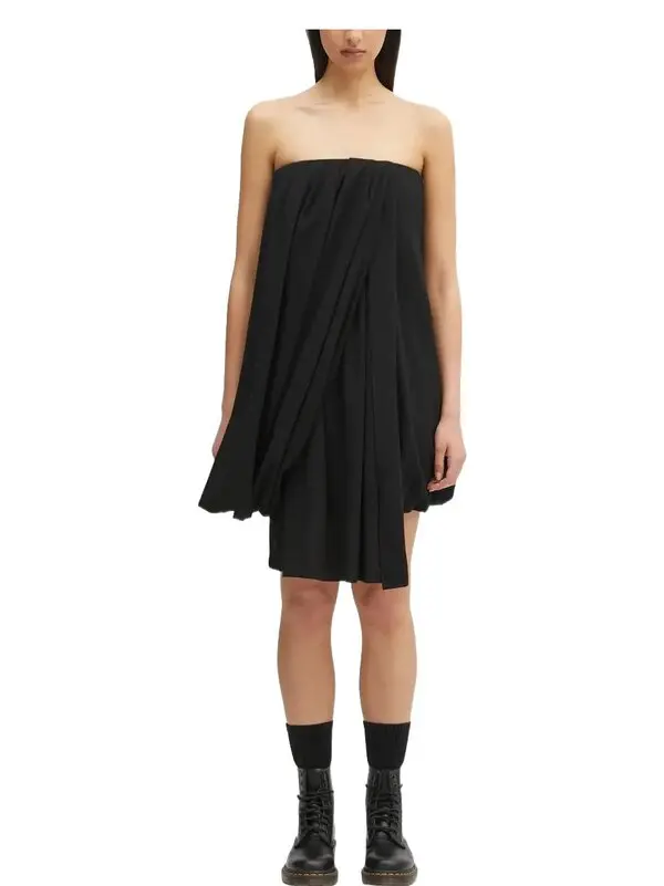 J.W.ANDERSON Strapless Draped Bustier Dress - No