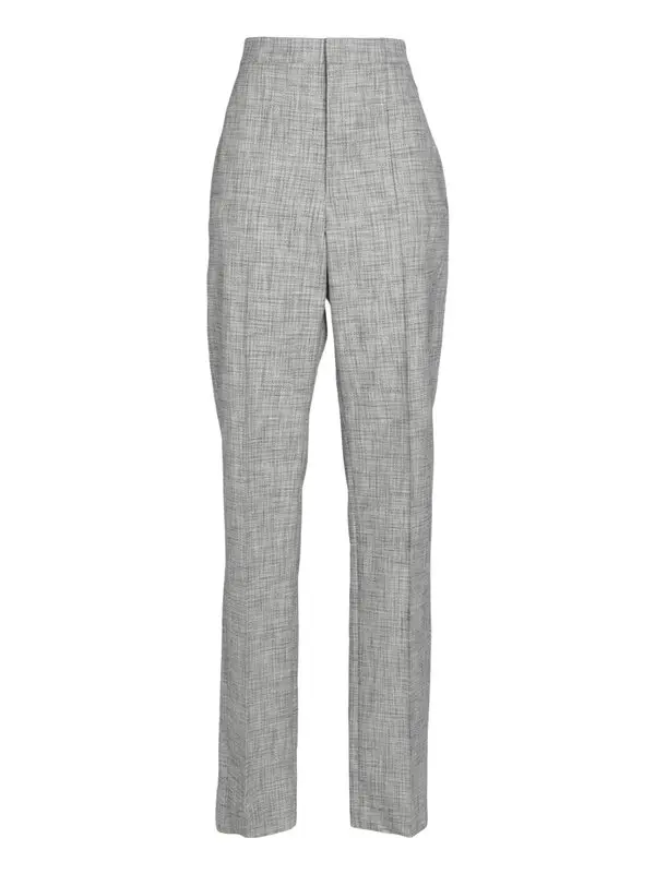 Isabel Marant Étoile Two-tone Woven Trousers - Gray