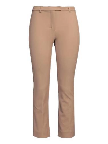 Max Mara Simple Bootcut Pants - Nude