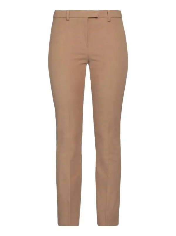Max Mara Straight-leg Velvet Pants - Brown