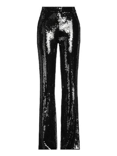 Max Mara Sequin Trousers - Black
