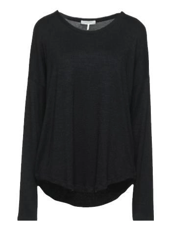 Rag & Bone Lightweight Knit Long-sleeve Top - Black