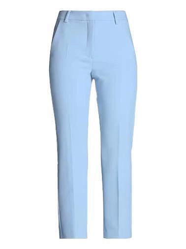 Max Mara Tailored Straight-leg Cropped Trousers - Blue