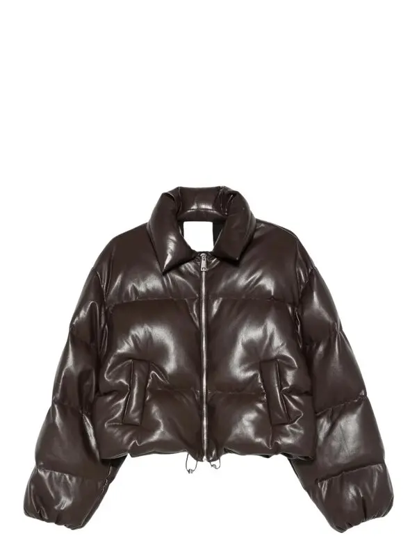 Nanushka Quilted Puffer Jacket - Black