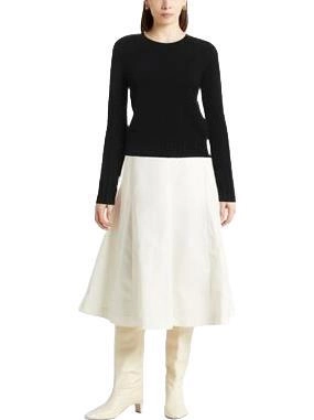 Max Mara Crew Neck Pullover - White
