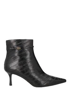Tory Burch Pointed-toe High-heel Ankle Boots - Black