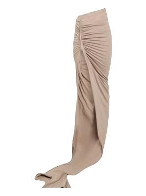 Rick Owens High-waisted Maxi Skirt - Nude
