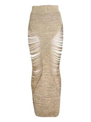 Rick Owens Maxi Skirt - Nude