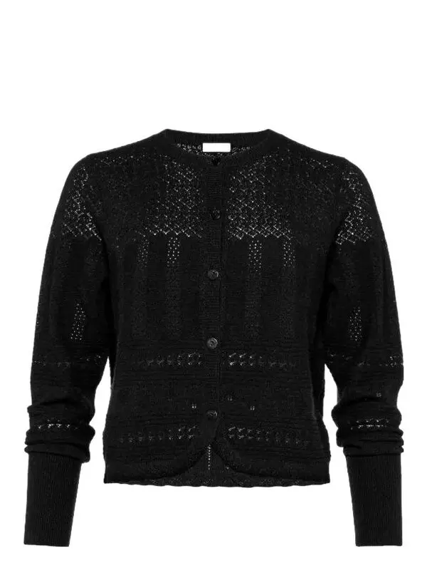 ERES Trio Button Cardigan - Black