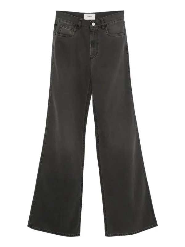 Coperni Decorative Buckle Jeans - Black