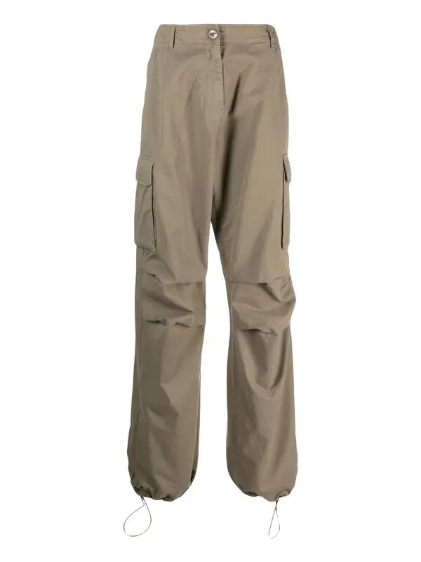 Coperni Cargo Straight-leg Trousers - Khaki