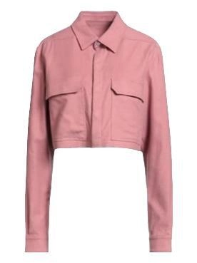 Rick Owens Cropped Utility Jacket - Pink