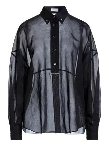 Brunello Cucinelli Organza Shirt - Black