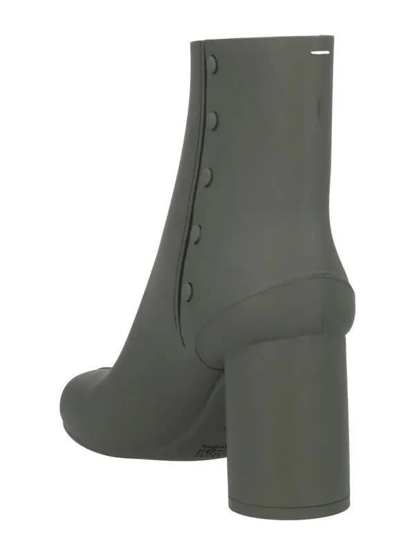 MAISON MARGIELA Solid Color Ankle Boots - Black