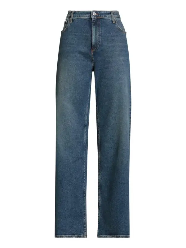 Max Mara Denim Trousers - Blue