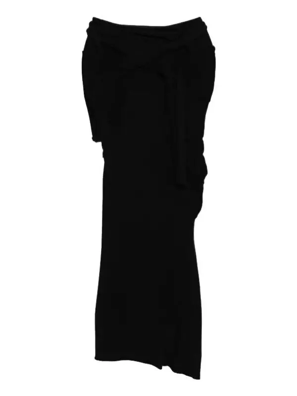 Ottolinger Lounge Drape Skirt - Black