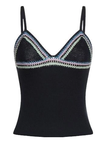 Chloé Sleeveless Knit Top - Black