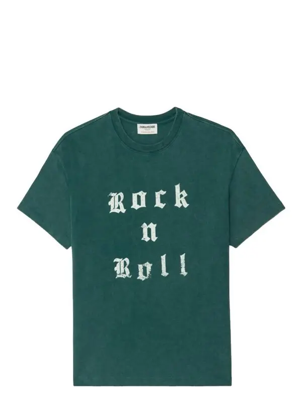 Zadig&Voltaire Teddy Rock N Roll Studs T-shirt - Blue