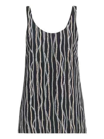 Chloé Sleeveless Camisole Top - Gray