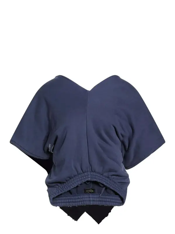 Balenciaga Cropped Top - Blue