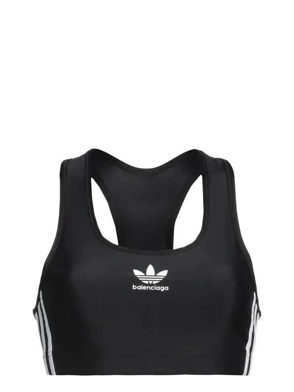 Balenciaga Racerback Sports Bra - Black