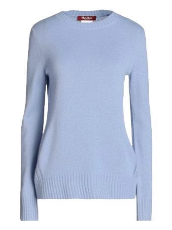 Max Mara Lightweight Cashmere Knit Sweater - Blue
