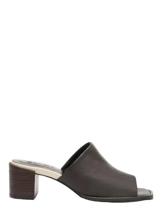 By Far Francisco Mules - Black