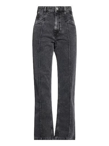 Isabel Marant Étoile Jeanne" Straight-leg Jeans - Black