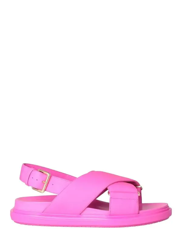 Marni Leather Sandals - Pink