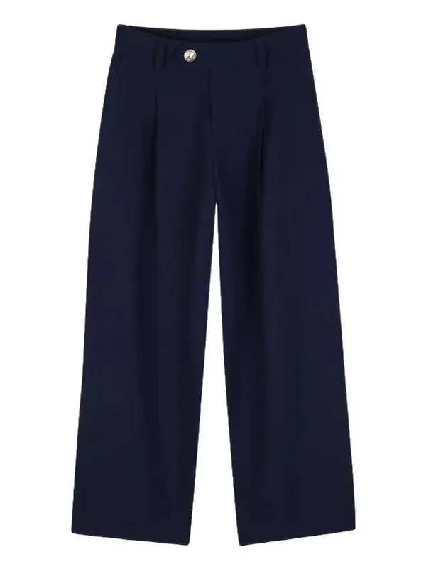 Zadig&Voltaire Pleated Wide-leg Trousers - Black