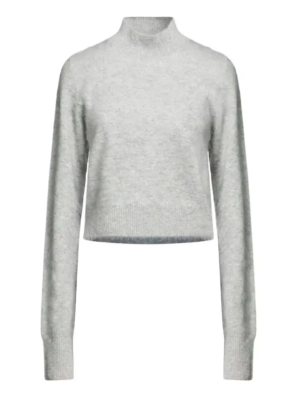 Sportmax Cashmere Turtleneck Sweater - Gray