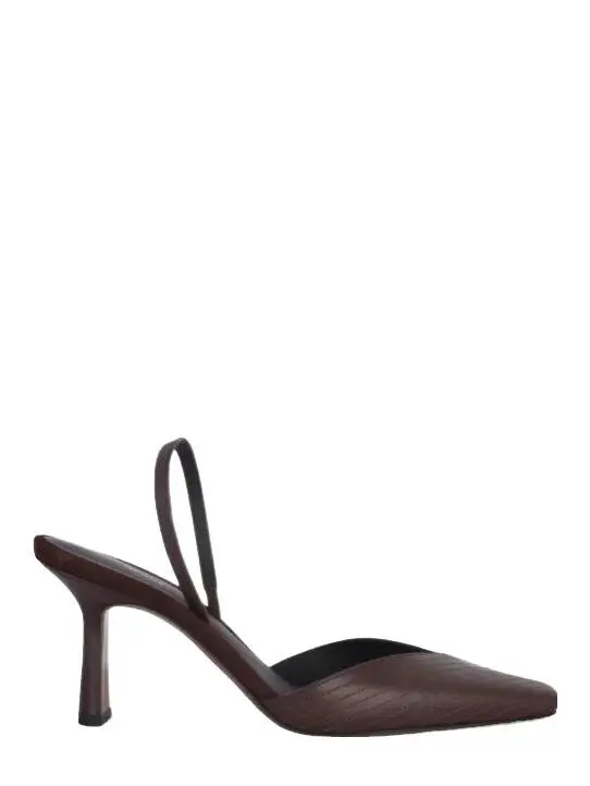 NEOUS Slingback Heeled Pumps - Black