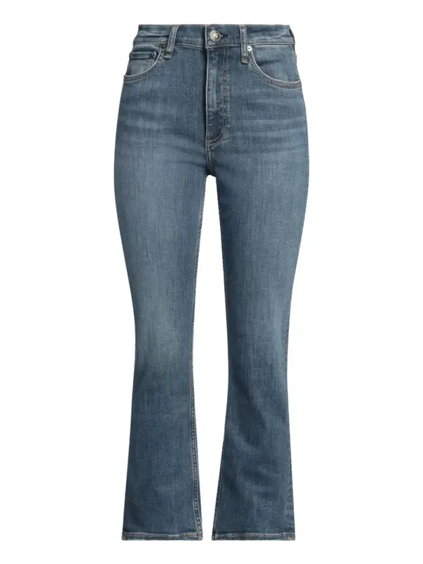 Rag & Bone High-waisted Bootcut Jeans - Blue