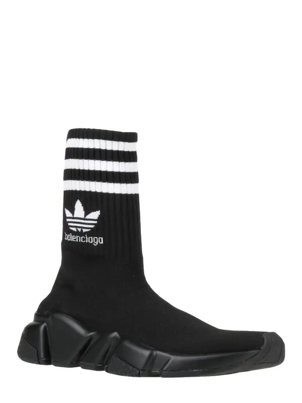 Balenciaga Knit Sock Sneakers - Black