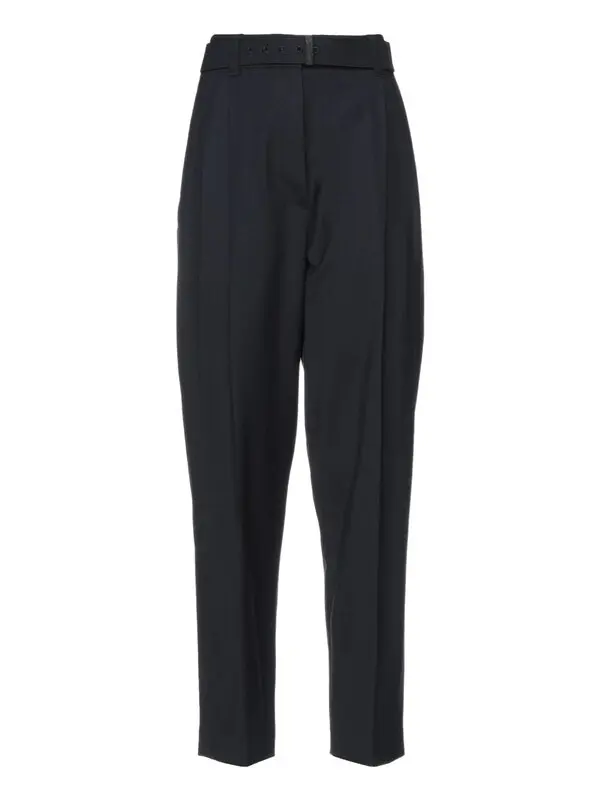 Brunello Cucinelli Tailored Wool Trousers - Black